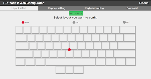 TEX Yoda 2 Web Configurator
